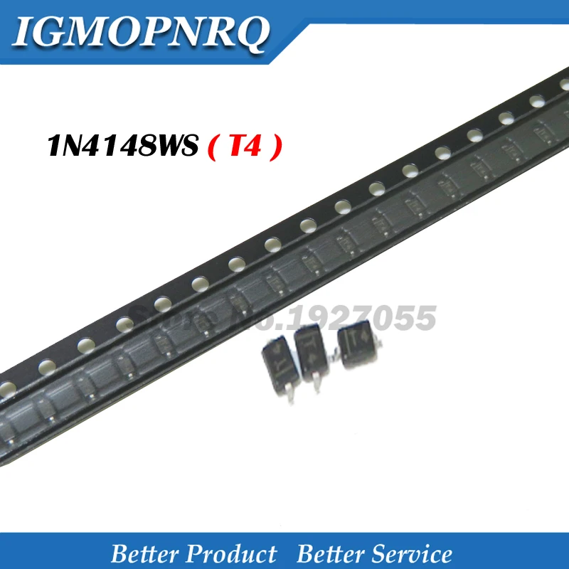 100pcs-SMD-diode-1206-SOD-123-1N4148W-1N5819-1N4007-1N4148-SOD123-SOD ...