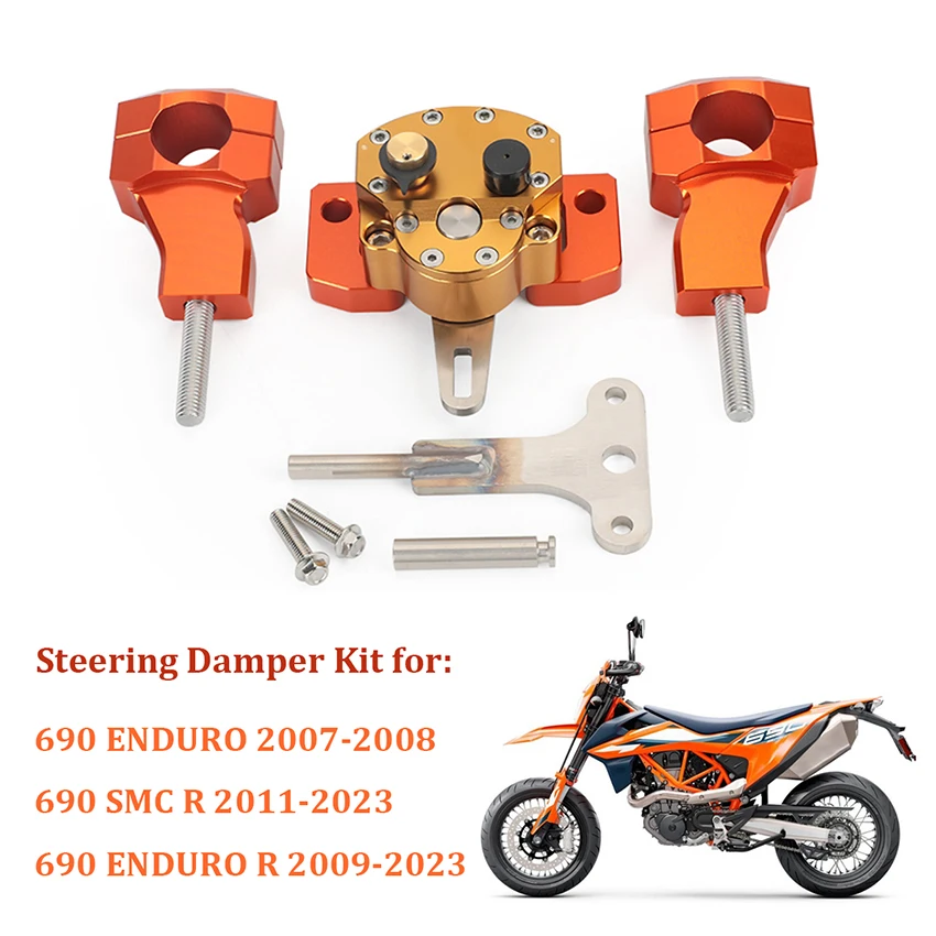 For 690 Enduro/R 2007-2023 / 690 SMC R 2011-2023 Steering Damper ...
