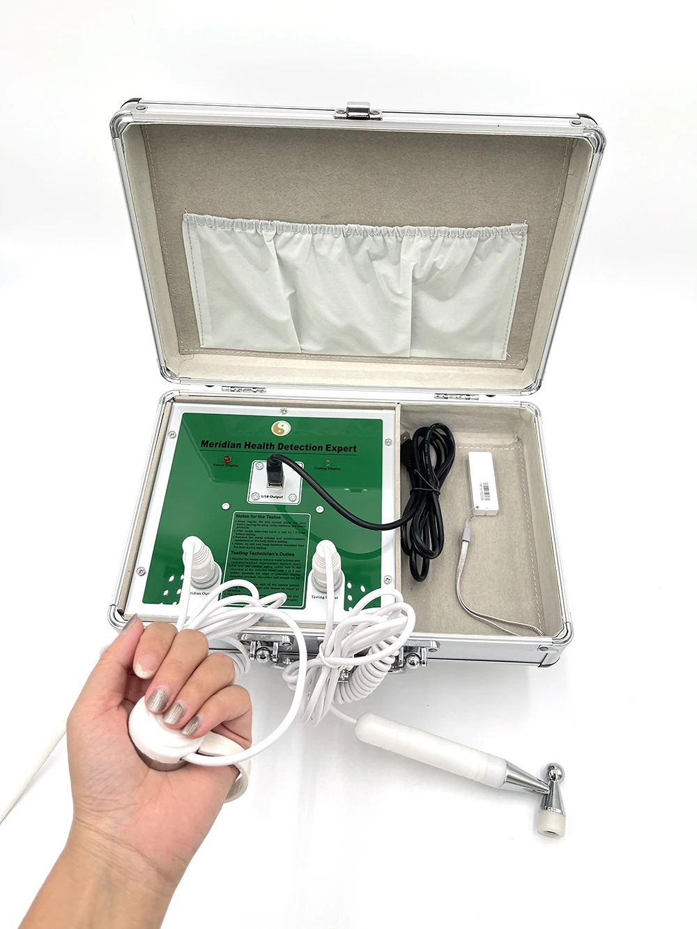 Latest 2023 Chinese Meridian Body Health Diagnostic Machine Acupuncture ...