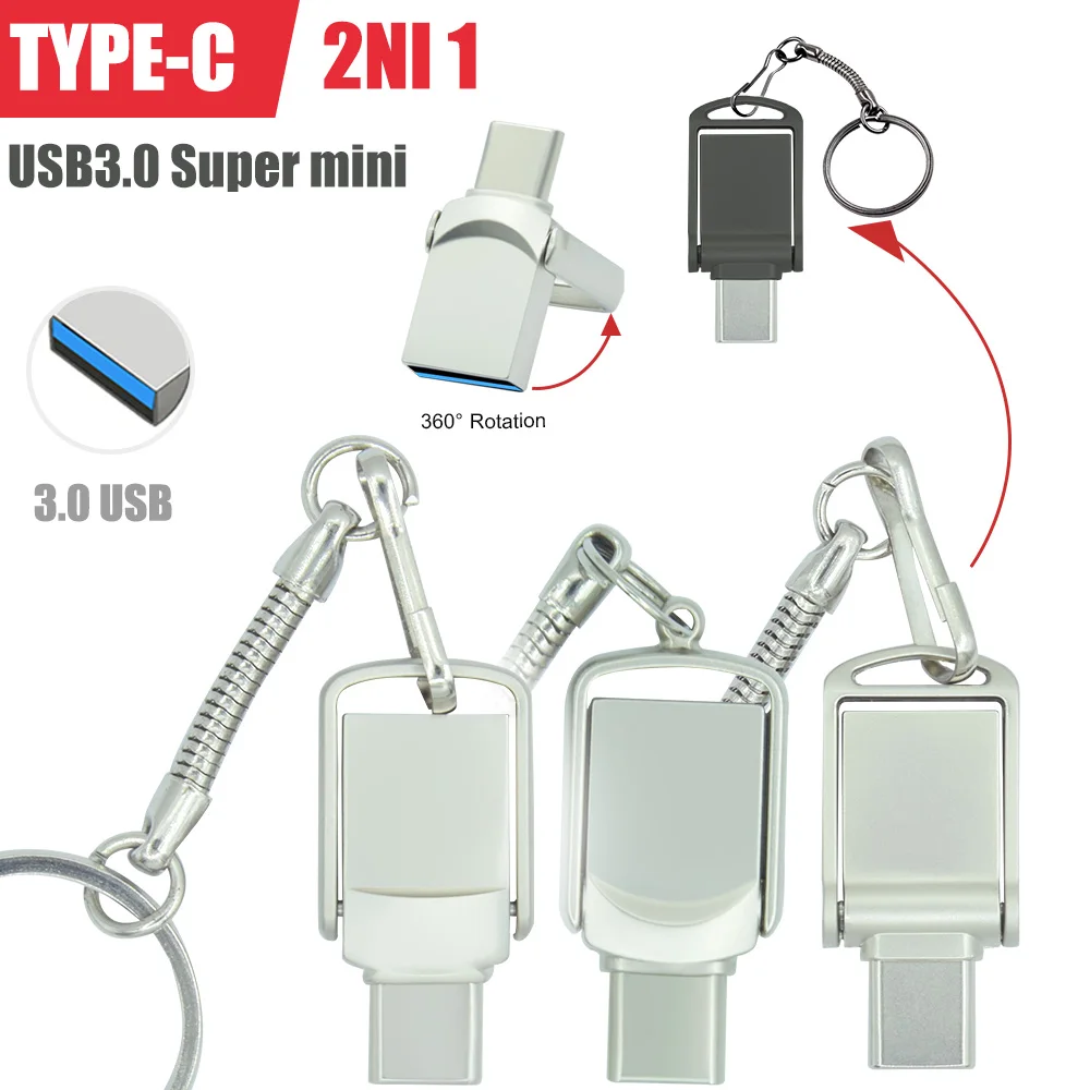 2-IN-1-USB-3-0-Flash-Drive-Smart-Phone-OTG-Pendrive-128GB-Usb-Memory ...