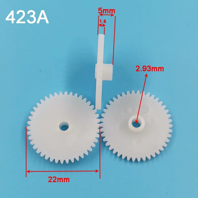 8 Teeth Plastic Gear Spur | Plastic Toy Accessories | Plastic Spur Gear ...