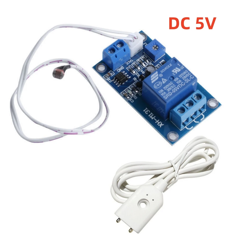 XH-M131-DC-5V-12V-24V-Water-Detector-Relay-Module-Water-Leakage-Water ...