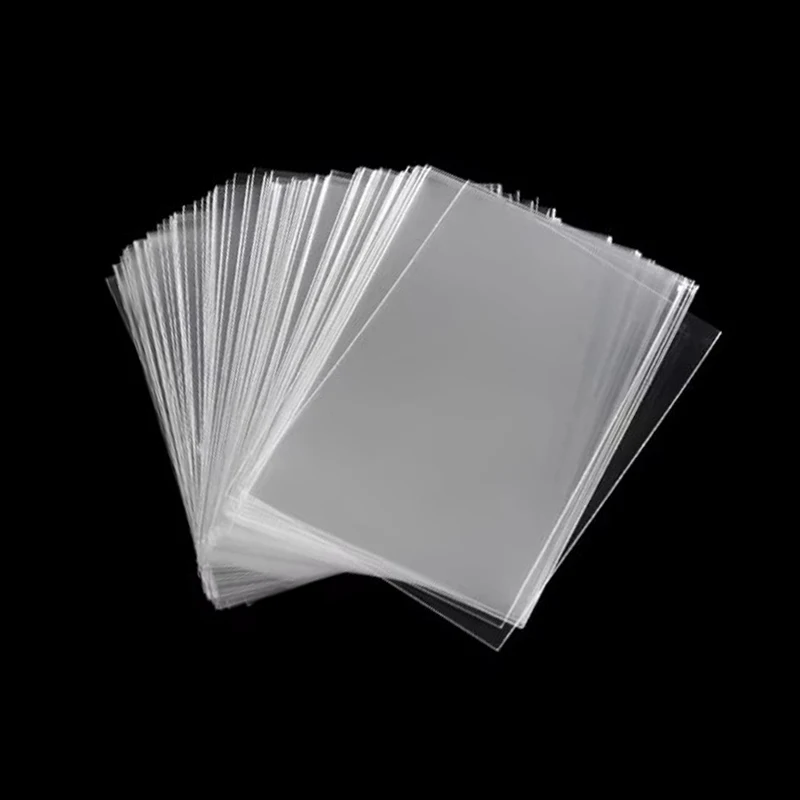 Capa protetora transparente para cartão de jogo, 1 a 5 pacotes, 61x88mm ...