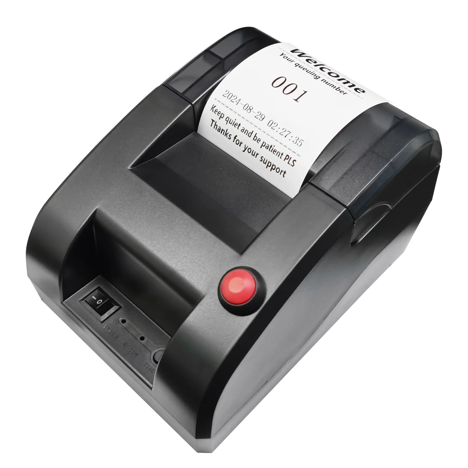 57mm Thermal Ticket Printer Taking Code Receipt Lable For Queue Number ...