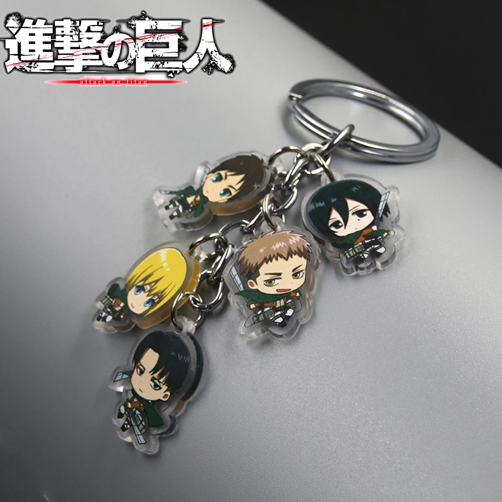 Anime-Attack-on-Titan-Acrylic-Keychain-Q-Version-Cartoon-Printed-Allen ...
