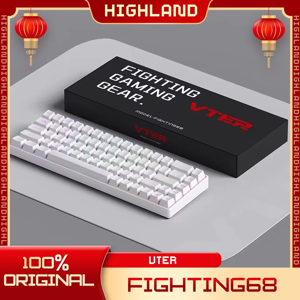Feker-Fighting68-Interruptor-Magn-tico-8K-Teclado-Mec-nico-Com-Fio ...