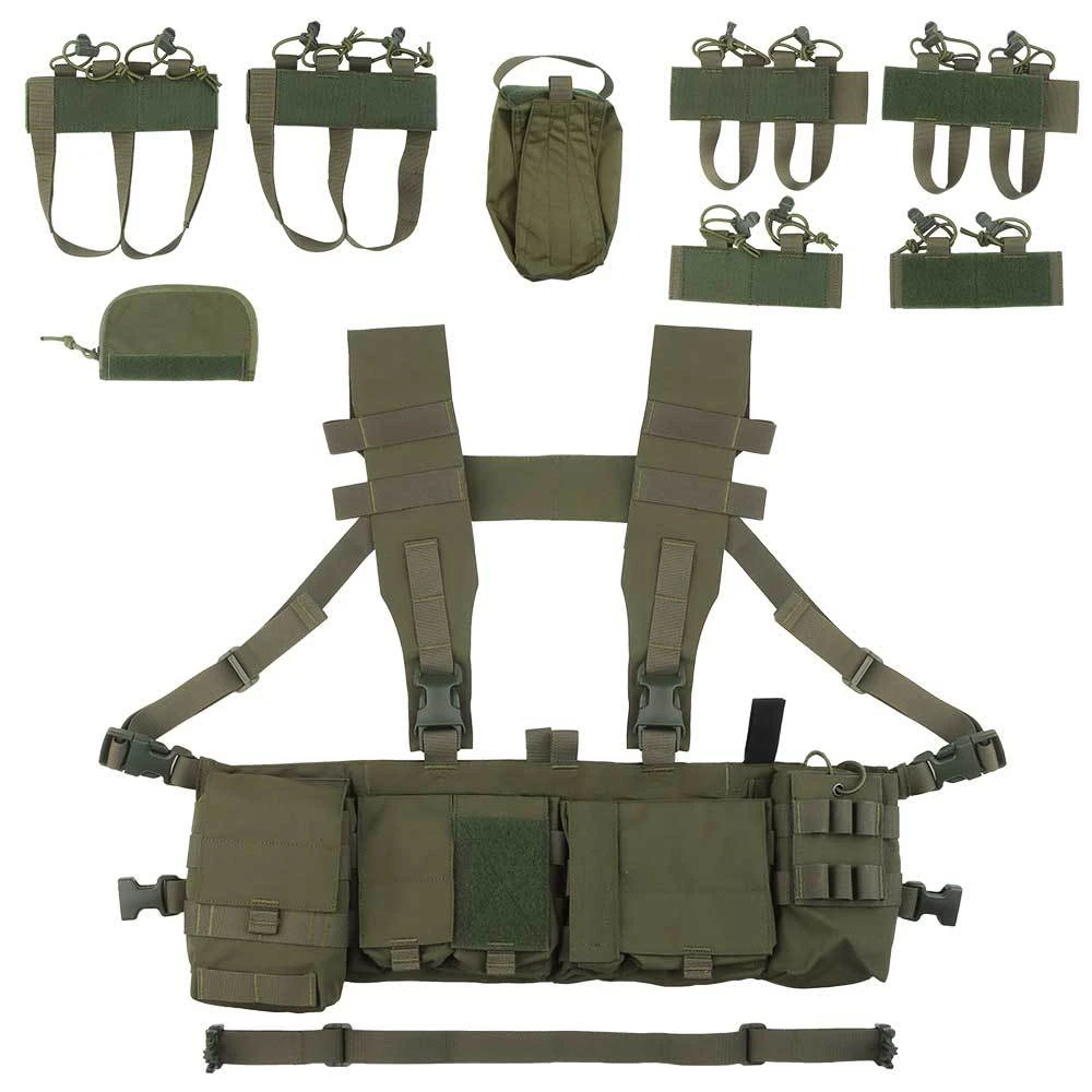 Mf Style Uw Tactical Chest Rig 3" Wide Shoulder Strap Pusher Gen Vi ...