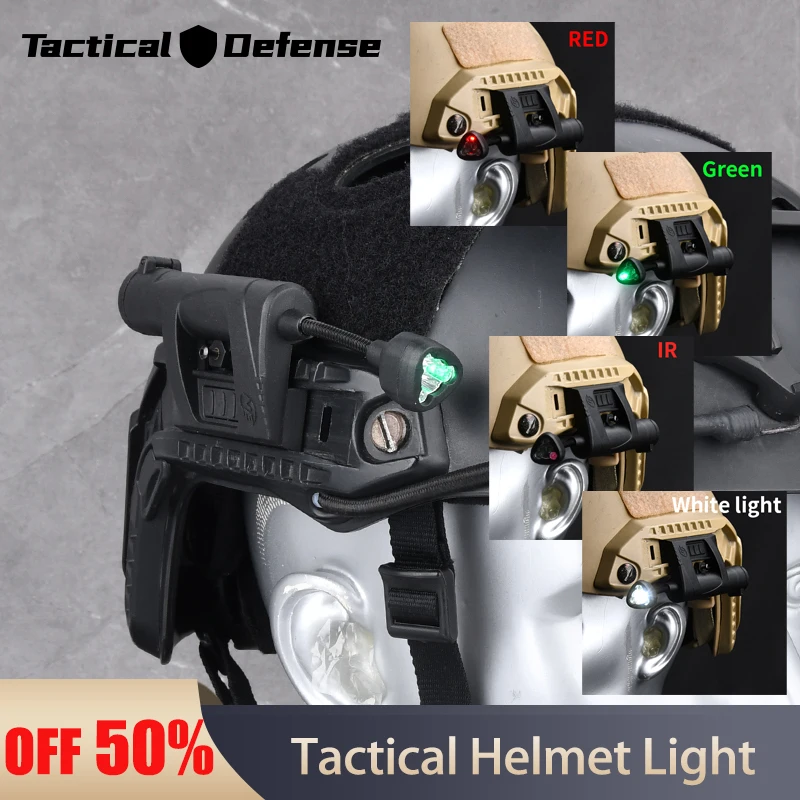 Tactical-Helmet-Light-MPLS-CHARGE-3-Modes-LED-Airsoft-Helmet-Torch-Lamp ...
