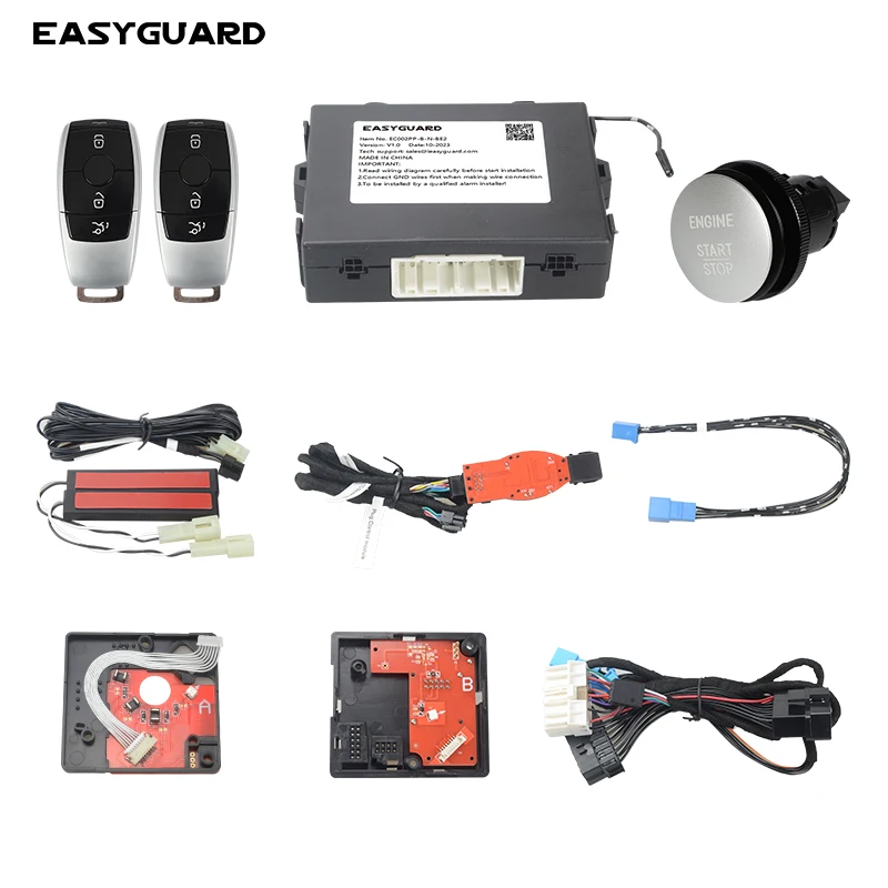 EASYGUARD-Plug-Play-PKE-Remote-Starter-With-Smartphone-APP-Control-4G ...