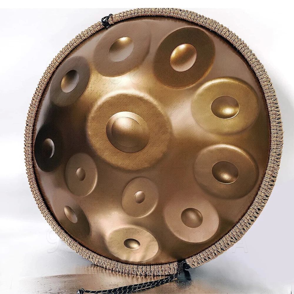 432Hz-440Hz-12-note-handpan-drum-instrument-D-minor-22-inch-tambor-yoga ...