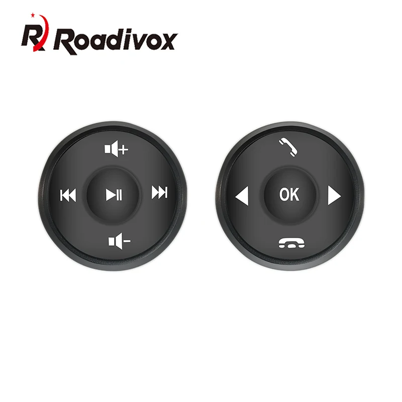 10 Keys Wireless Car Steering Wheel Control Button Switch for Car Radio ...