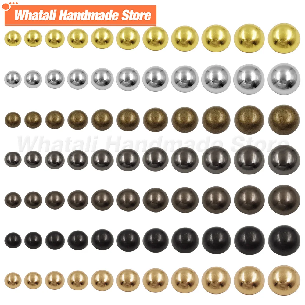 Metal-Dome-Cap-Rivets-Studs-Round-Rivet-for-Leather-Craft-Bag-Belt ...