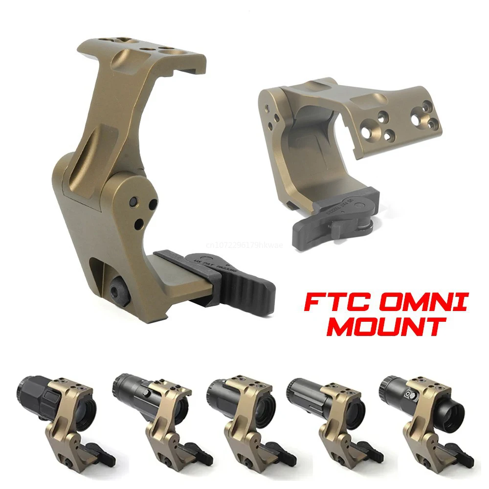 Tactical-Unity-FTC-OMNI-Magnifier-Mount-With-FAST-QD-Lever-2-26-Optical ...