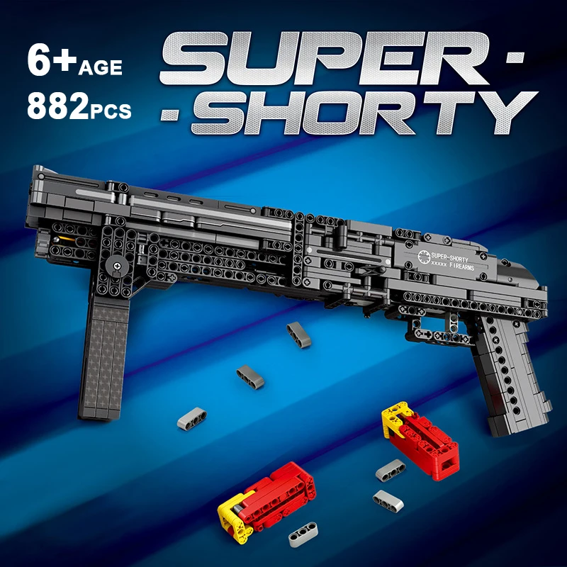 SWAT-Military-Gun-Super-Shorty-Shotgun-Tech-Building-Blocks-Model-World ...