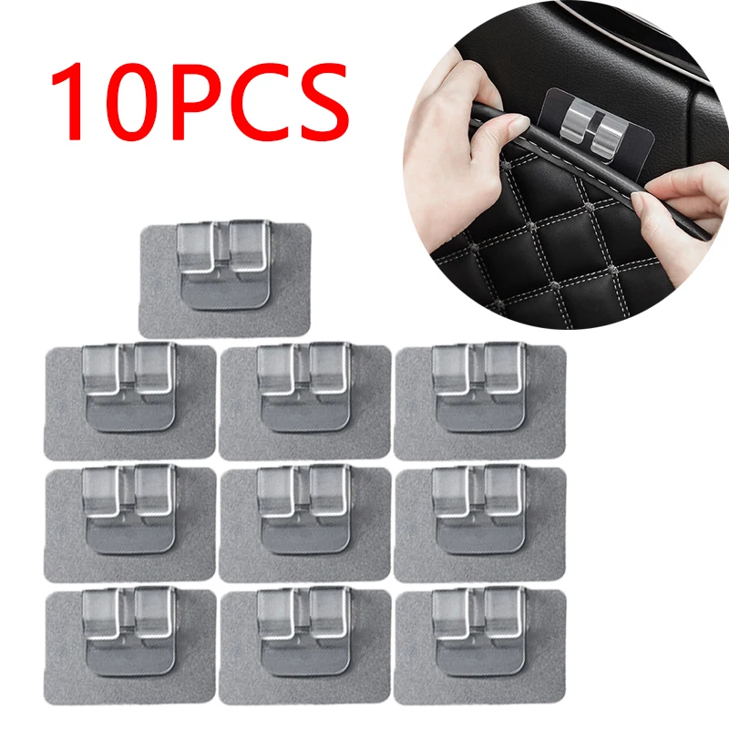 5/10pcs Car Floor Mat Clips Universal Adhesive Hook Car Floor Mat Clips ...