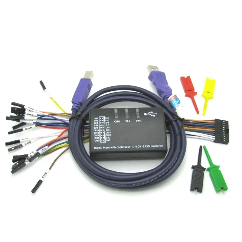 USB-Logic16-100MHz-16-Channel-Logic-Analyzer-for-ARM-FPGA-support ...