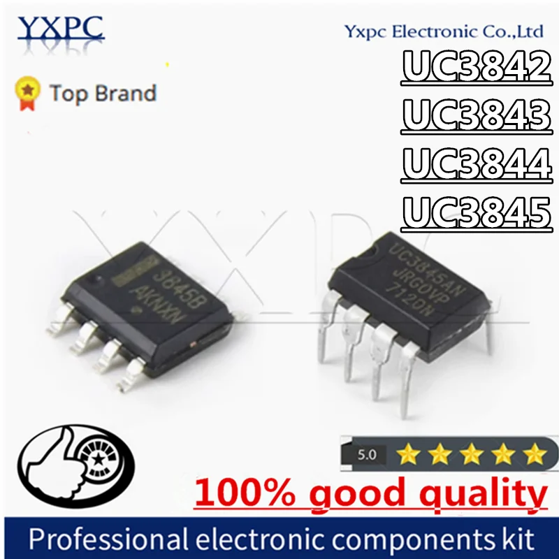 10pcs-UC3842-UC3843-UC3844-UC3845-SOP-8-UC3842A-UC3843A-UC3844A-UC3845A ...