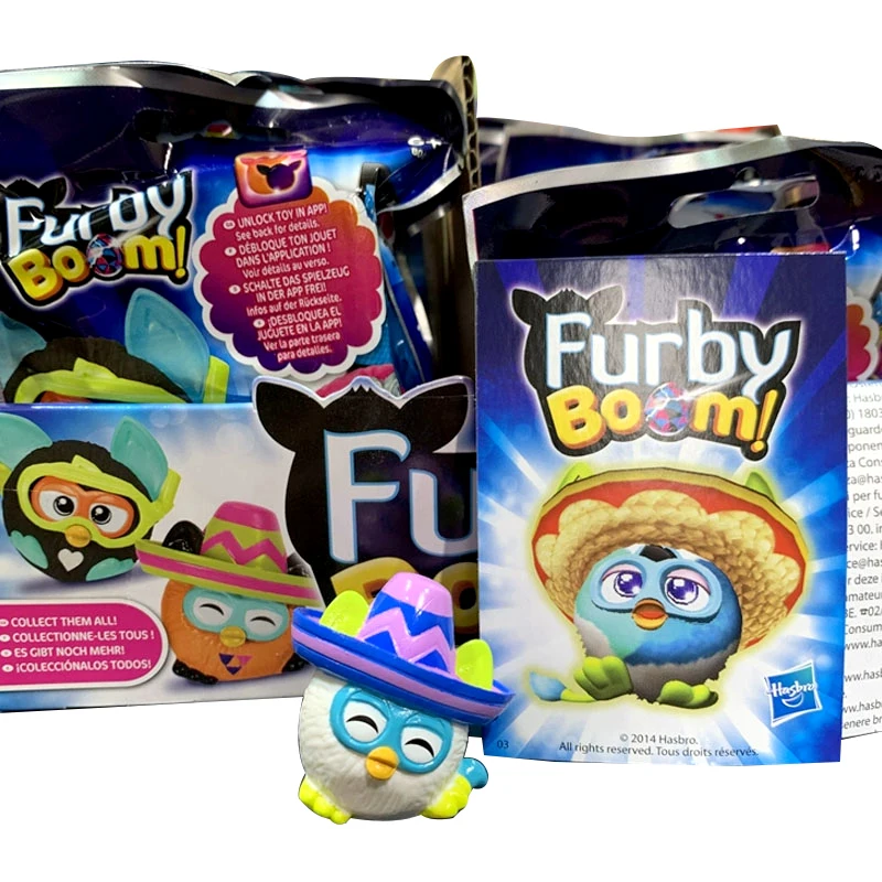 Hasbro Furby Blind Boxes Mystery Pockets Ornament Series Action ...