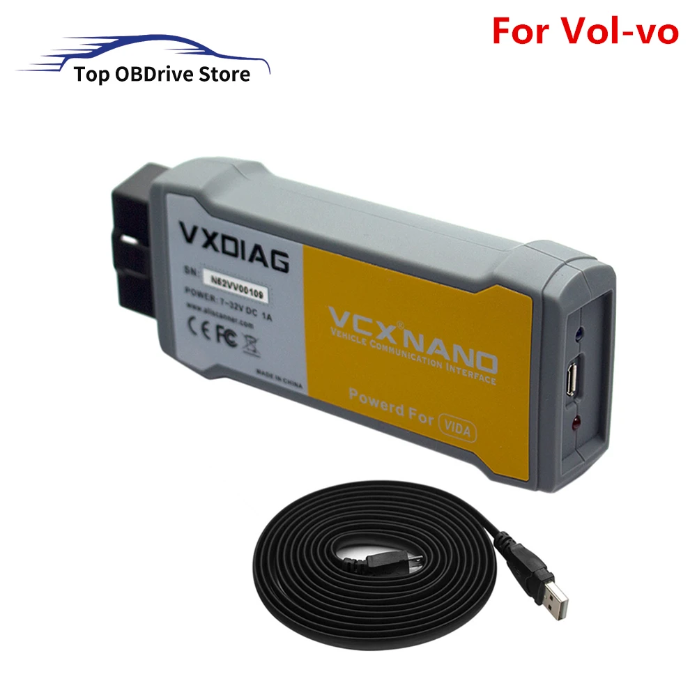 Original VXDIAG Diagnostic Tool For VXDIAG VCX NANO 2014D Dice OBD2 Car ...