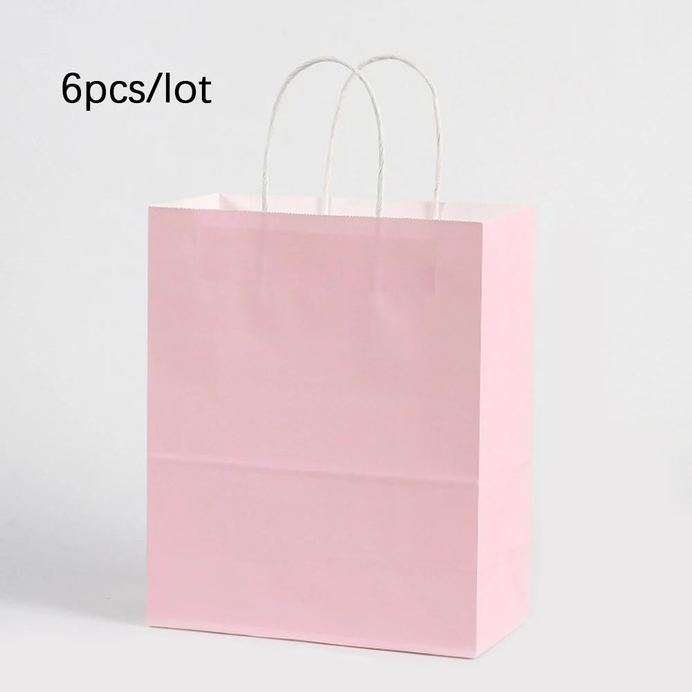 6 bolsas de regalo de papel para macarrones, bolsas para envolver ...