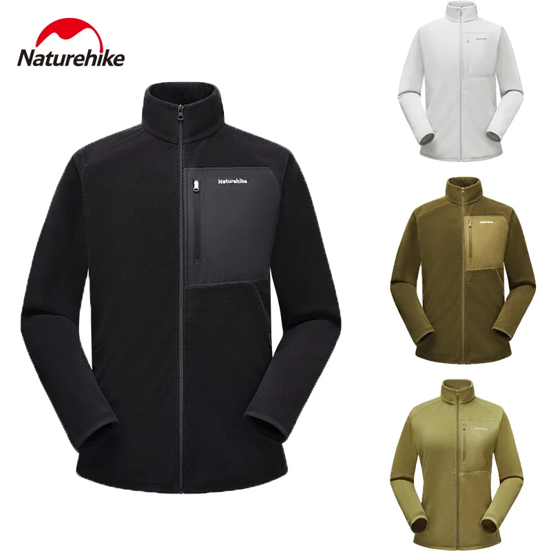 Naturehike Outdoor Polar Jacket Collar Winter Lightweight Camping ...