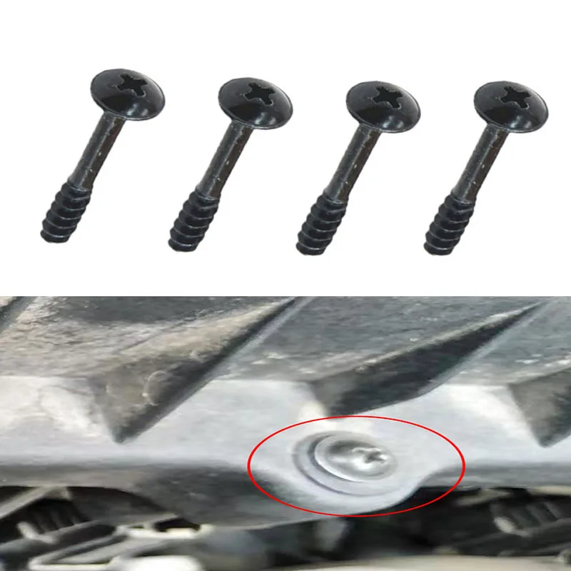 4X-Black-Air-Filter-Cleaner-Box-Lid-Retaining-Screw-For-Vw-Audi-Seat ...