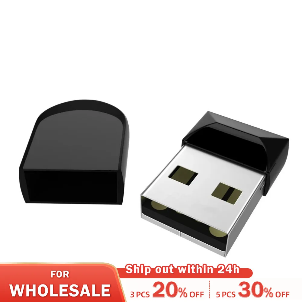 High-Speed-Mini-USB-Flash-Drives-64gb-Black-Waterproof-Pen-Drive-32gb ...
