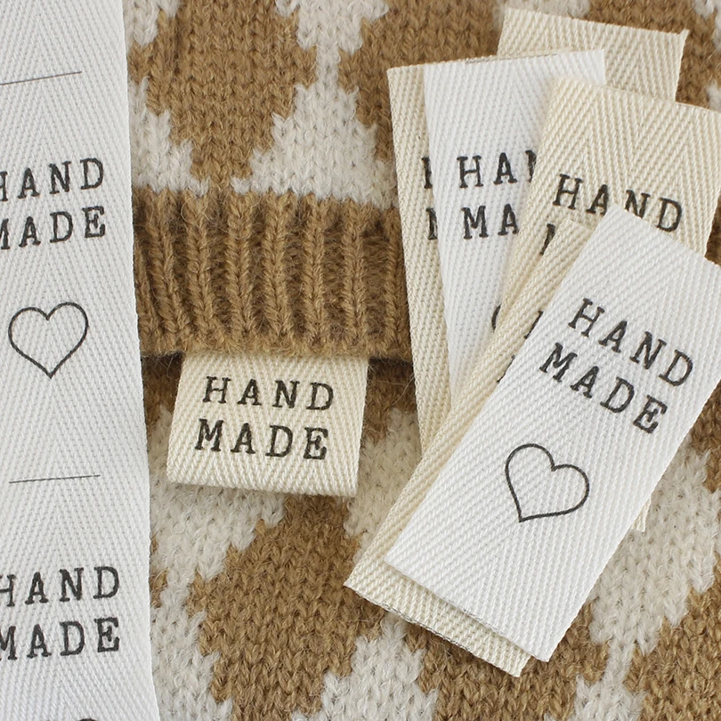 Handmade-Label-Twill-Ribbon-Labels-Logo-Labels-Sew-Accessori-Ribbon ...