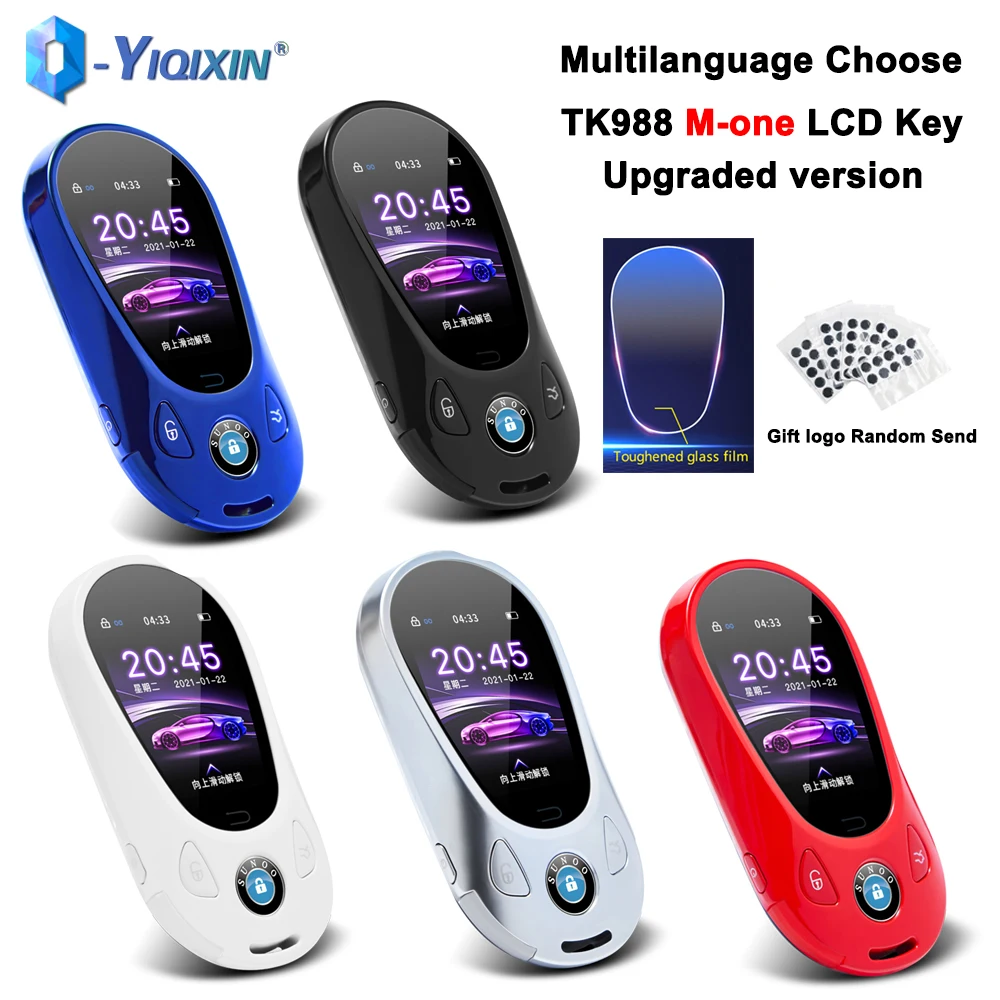 M-one Universal Smart Remote Tk988 Lcd Screen For Bmw Benz Audi Vw ...