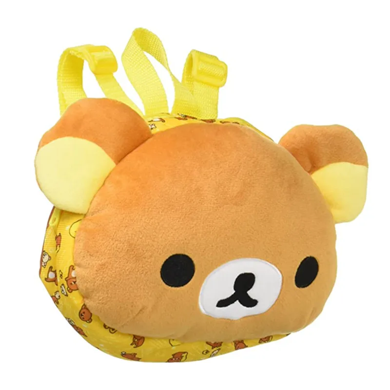 Cute Rilakkuma Bear Plush Backpack Children School Bags For Girls Boys ...
