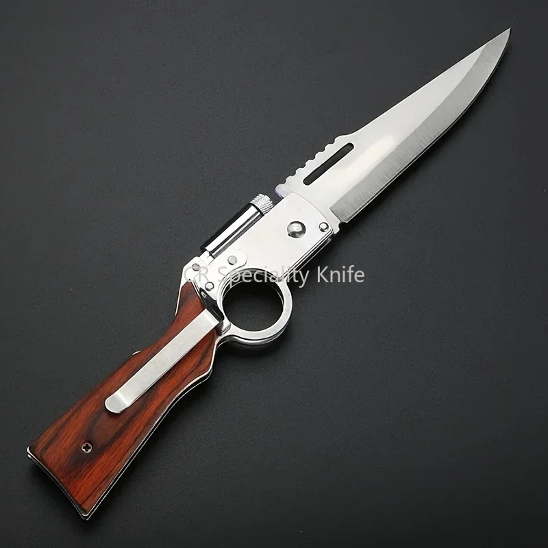 AK47 EDC Folding Knife with LED – OUTFITTERS PURSUIT