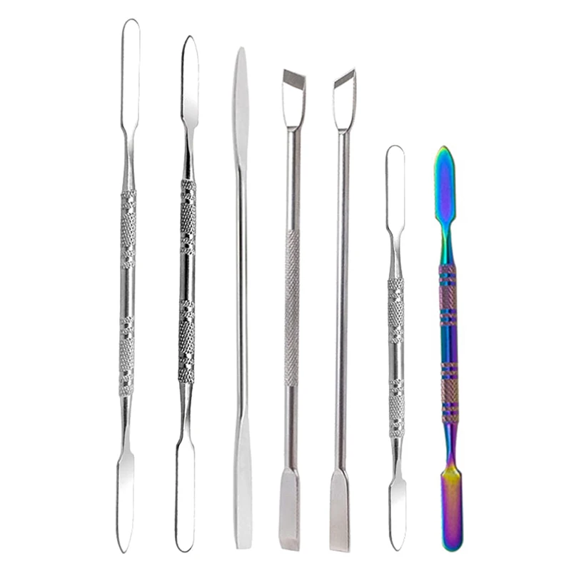 Stainless-Steel-Dual-Heads-Makeup-Spatula-Mixing-Stick-Foundation ...