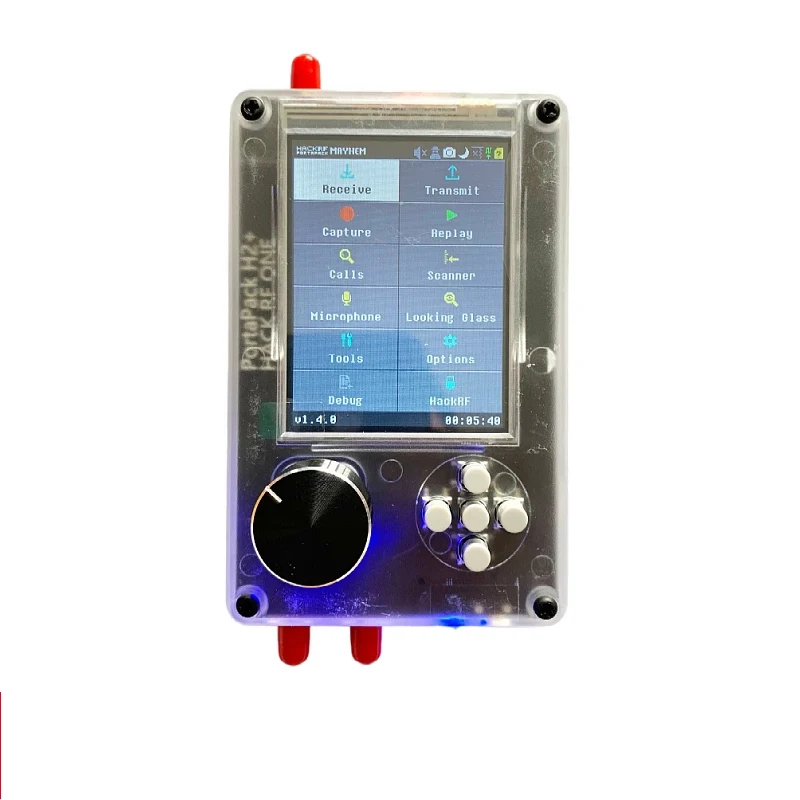 3.2 인치 터치 LCD 업그레이드 PORTAPACK H2 + HACKRFONE SDR 라디오 Mayhem 펌웨어 안테나 ...