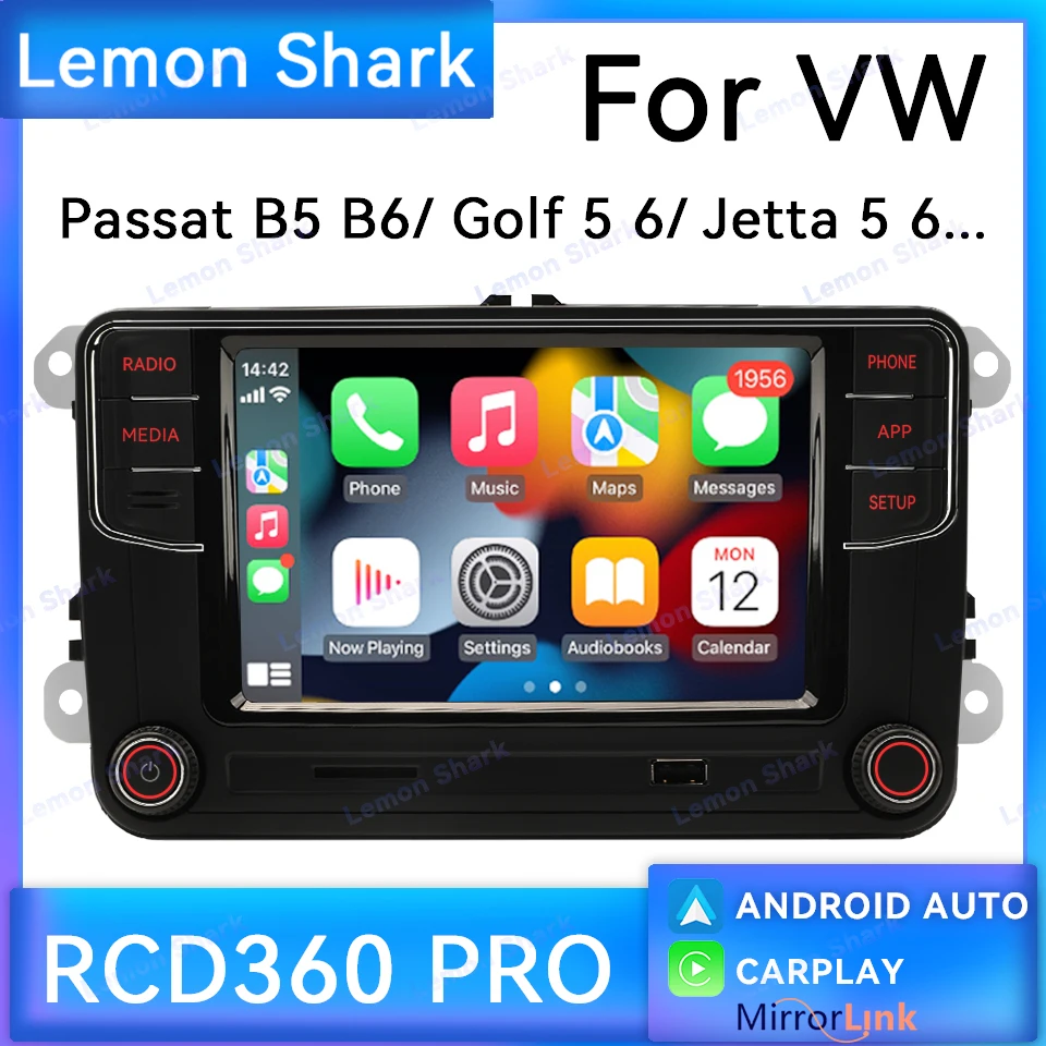 Android-Auto-RCD360-PRO-Carplay-Car-Radio-NONAME-New-RCD330-MIB-Radio ...