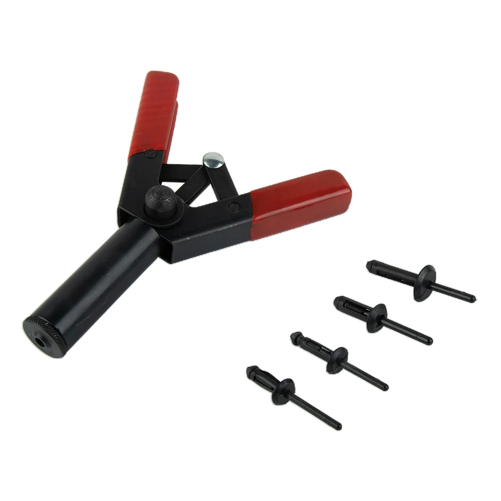 Assorted-Plastic-Riveter-Rivet-Quick-Set-Hand-Tool-W-40-Poly-Rivets ...