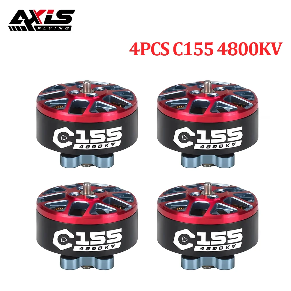 Axisflying C155 4800KV FPV Brushless Motor for 2.5-3.5 Inch Cinewhoop ...