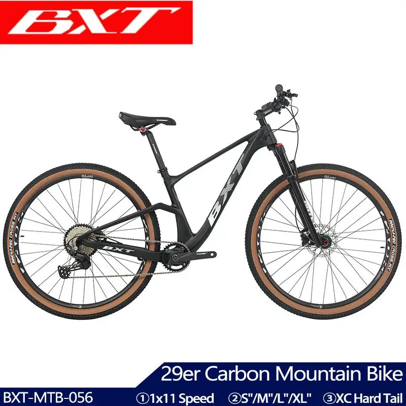Bicicleta de montanha carbono 29 Polegada roda 1x11speed suspensão garfo mtb impulso 12*148mm ...