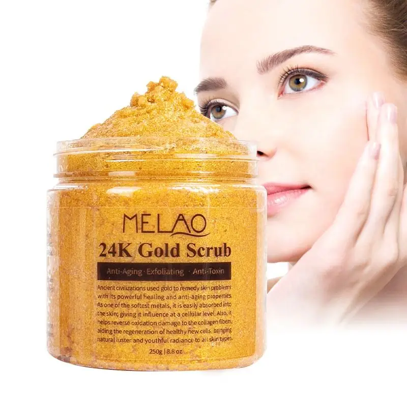 Superior Luxurious Formula Cleansing Anti-aging Exfoliating Organic 24k ...