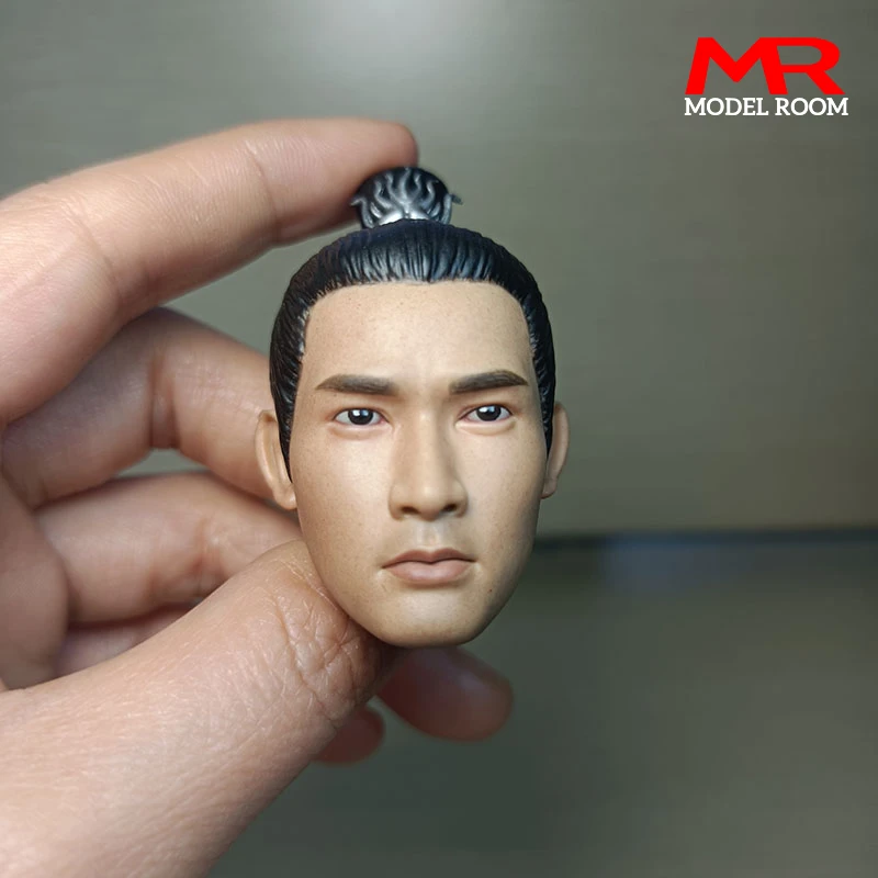 1/6 Scale Ancient Chinese Generals Head Sculpt Male Soldier PVC Head ...