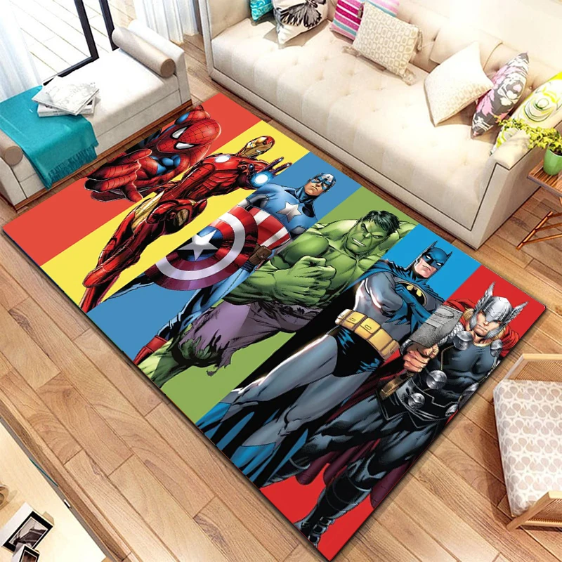 Disney-Superhero-Area-Rug-3D-Carpets-for-Living-Room-Kitchen-Bedroom ...