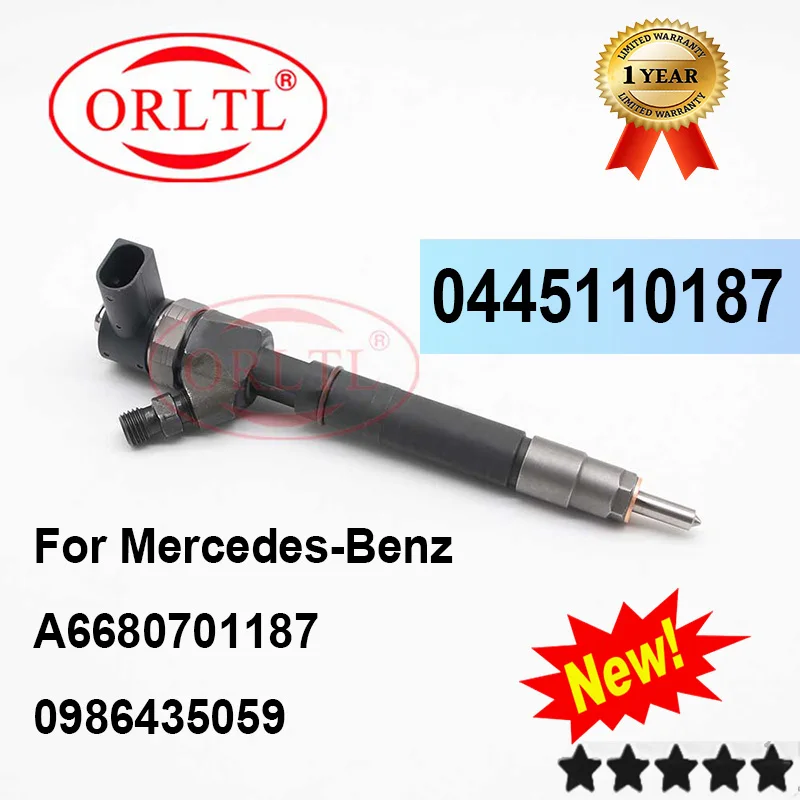 0445110197 OEM 6680701187 Diesel Fuel Injector 0 445 110 197 ...