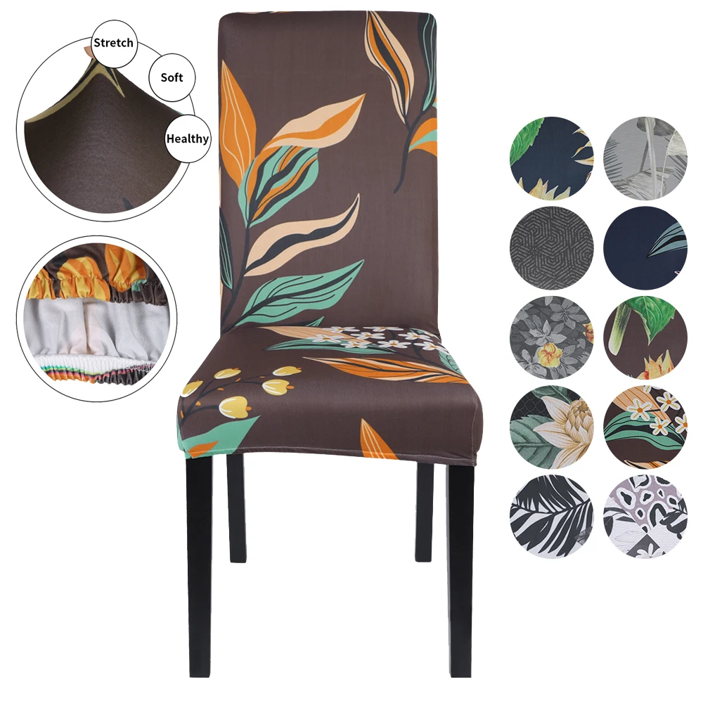 1-2-4-6pcs-Quality-Printed-Chair-Cover-Spandex-Elastic-Slipcovers-Chair ...