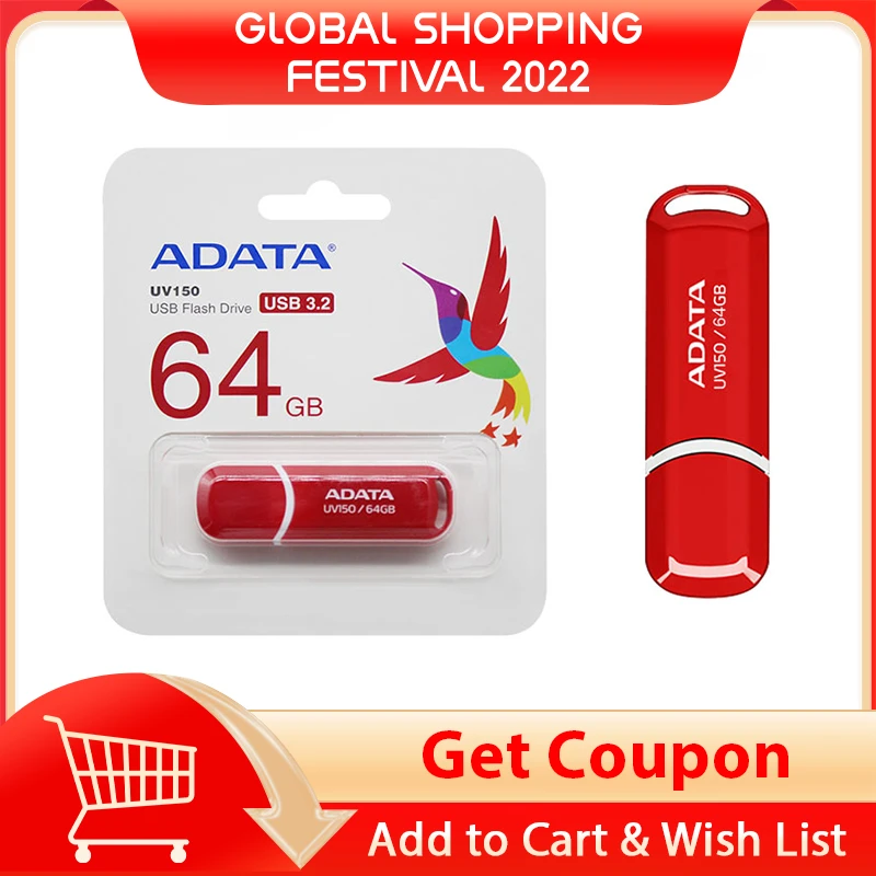 Usb Flash Drive 64gb Usb 3.2 Pen Drive 32gb Uv150 16gb Pendrive Red ...
