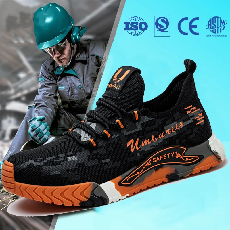 Work-Safety-Shoes-For-Men-Breathable-Work-Sneakers-Steel-Toe-Shoes-Anti ...