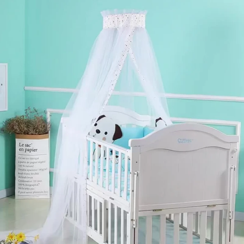 Universal-Crib-Mosquito-Net-Baby-Bed-Netting-Cradle-Mesh-Canopy-Holder ...