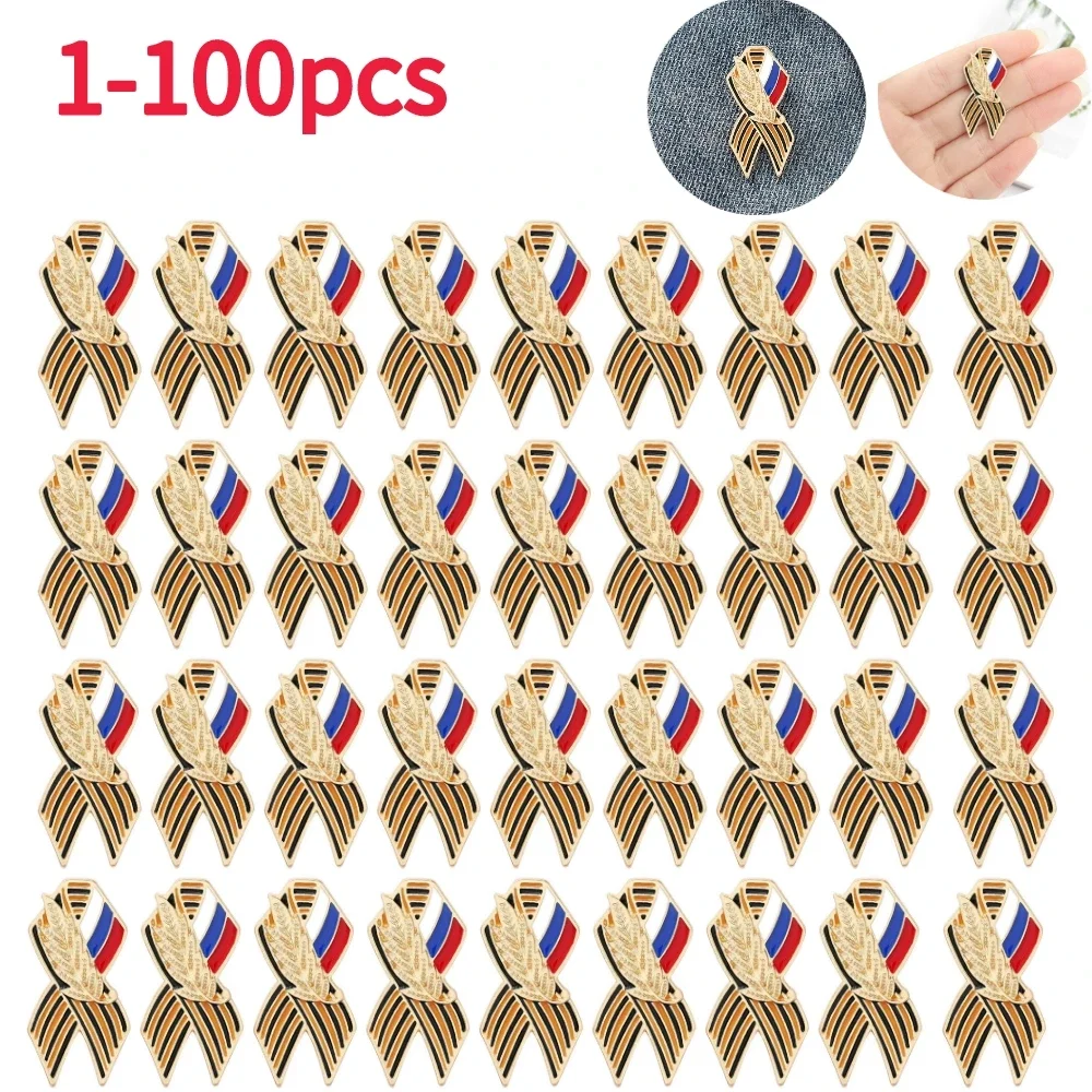1-100pcs-National-Russian-Badge-Flag-Saint-Lapel-Pin-Brooch-History ...