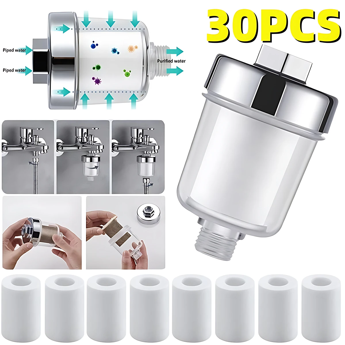 Water-Outlet-Purifier-Kits-Universal-Faucet-Filter-Kitchen-Bathroom ...