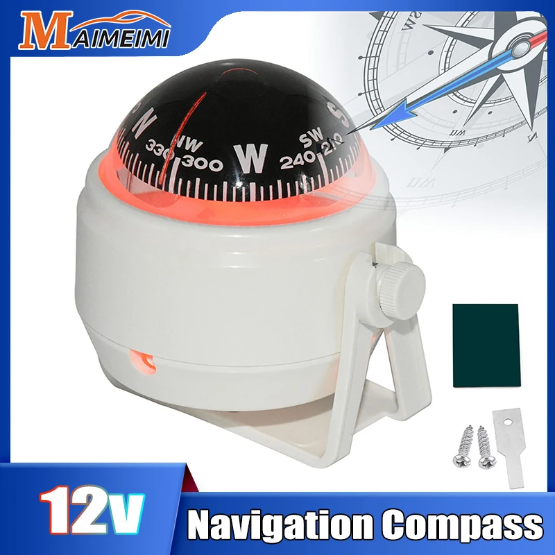 High-Precision-Sea-Pivoting-Marine-Compass-Marine-Military-Electronic ...