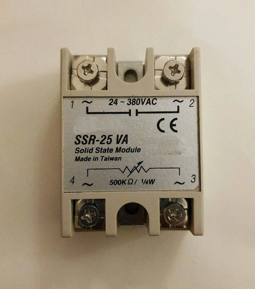 10 Pieces SSR-50DA Single-Phase Solid State Relay 50A DC Control AC SSR50DA