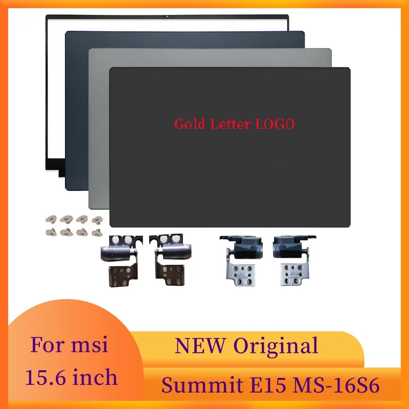 New For Msi Summit E15 P15 Ms-16s6 Laptop Lcd Back Cover/front Bezel ...